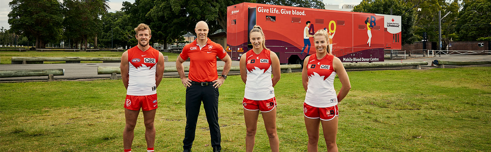 “Bloods” launch blood donor team to help save lives | Australian Red ...
