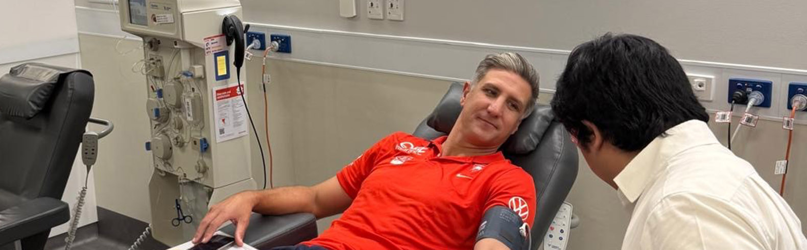 New Sydney Swans CEO kicks off 2026 season with first life-saving blood ...